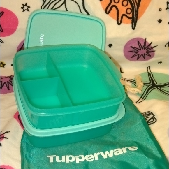 Tupperware | Kitchen | Tupperware 2 Eco Lunchit Container Divide ...